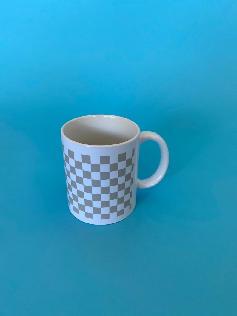 Number One Dad Mug Checkered Flag - Etsy