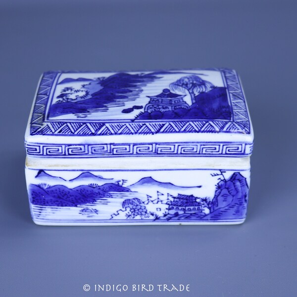 White Porcelain Box - Etsy