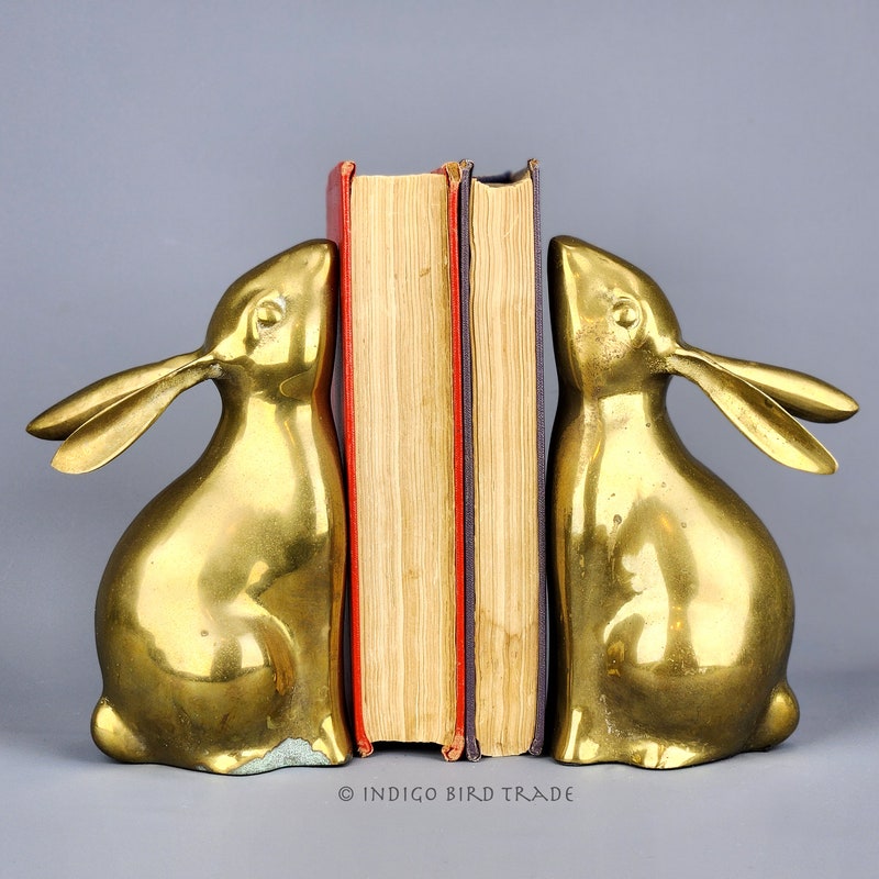 Brass Bookends - Etsy