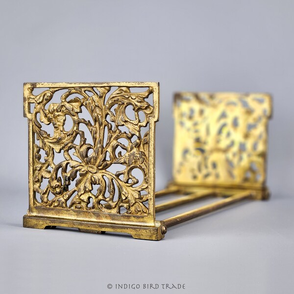 Antique Folding Book Rack - Etsy