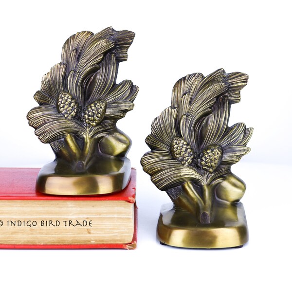 Brass Bookends - Etsy