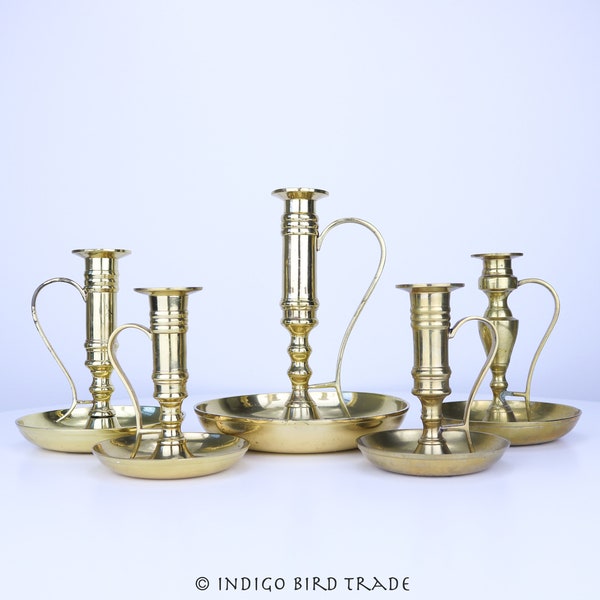 Victorian Antique Chamber Candlestick Holder - Etsy