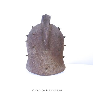 Vintage Metal Gladiator Helmet Fullsize Antique Old Rusted Spartan ...