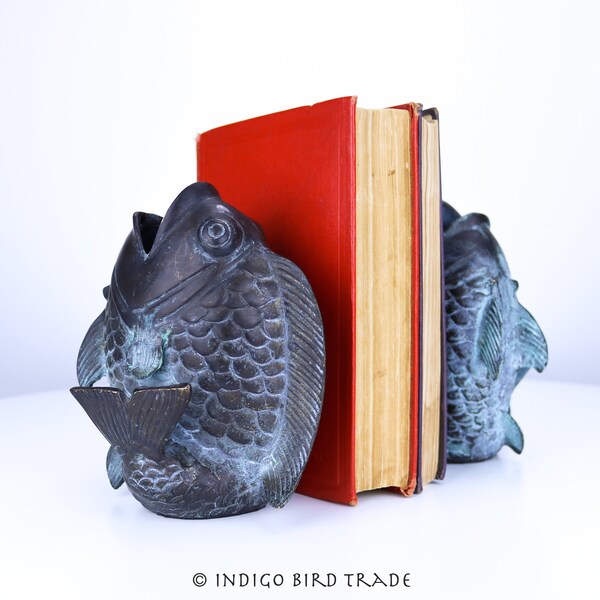 Fish Bookends - Etsy