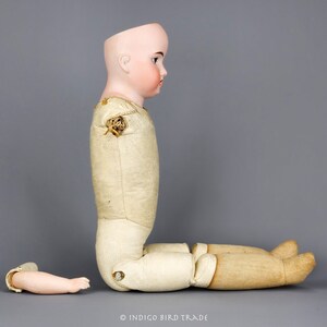 Antique German Armand Marseille Rosebud 21” Doll Bisque Head Kid ...