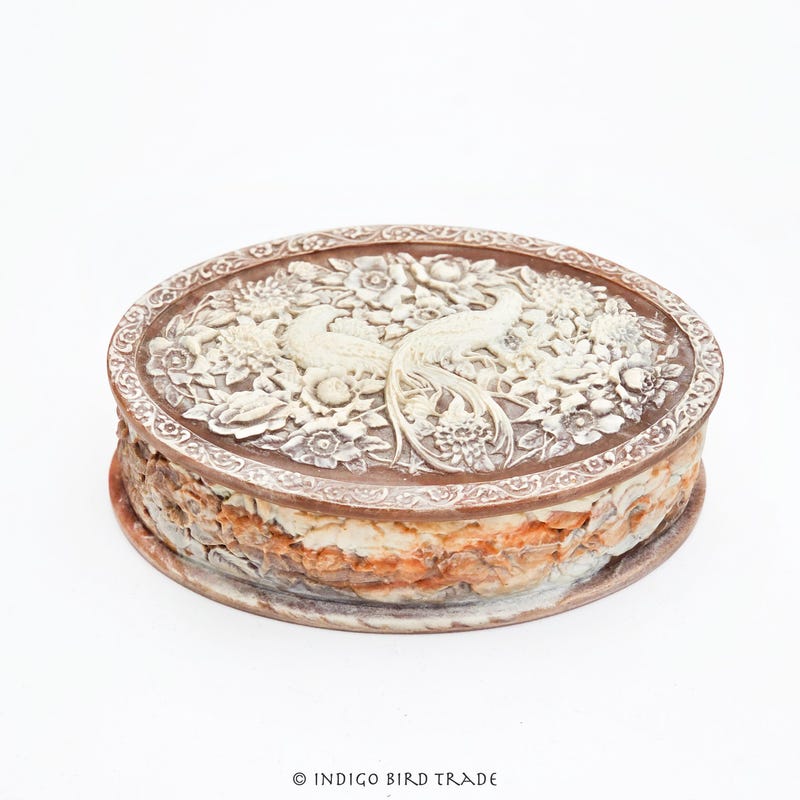 Incolay Stone Jewelry Box - Etsy
