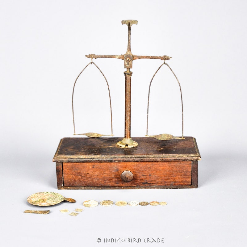 Old Antique Scales & Weights - Etsy