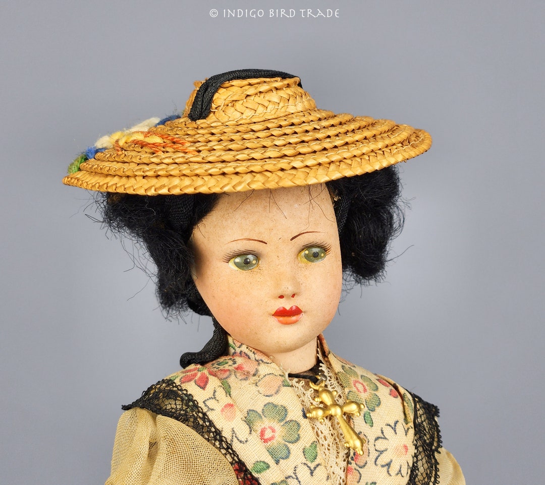 1940s Antique French Doll La Poupées Nicette | Vintage Doll Made in ...