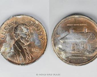 Antique Lincoln Coin - Etsy