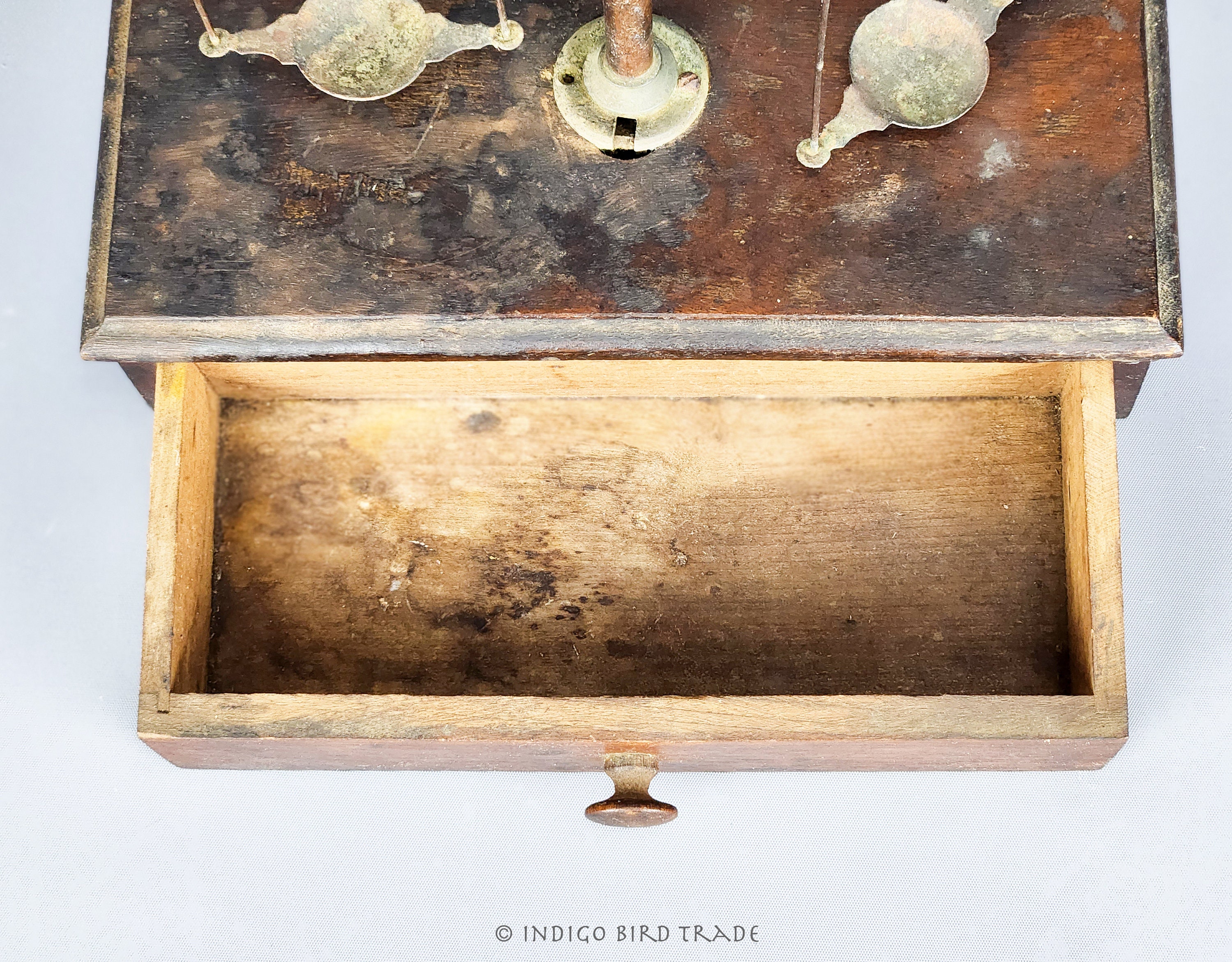 Antique 1880 Gold or Apothecary Balance Scale With Original Weights ...