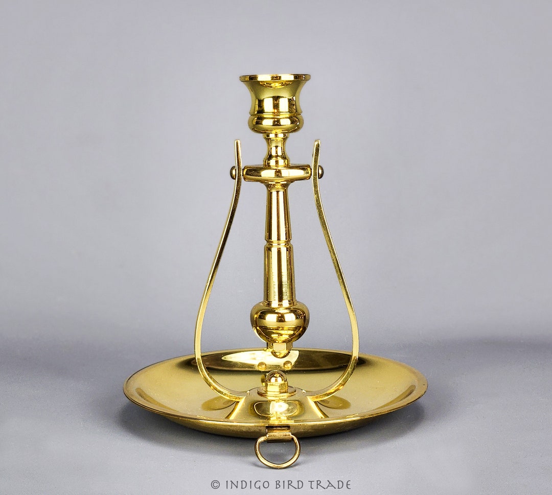 Baldwin Brass Ship Gimbal Candle Holder Nautical Candlestick Wall ...