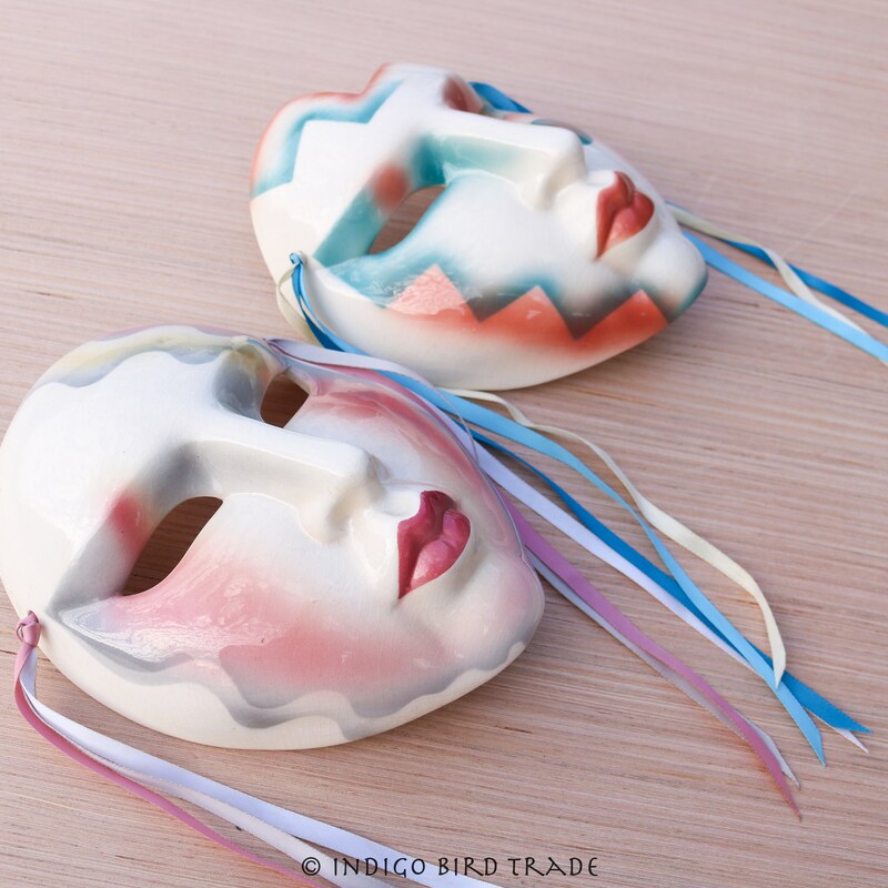 Porcelain Masks - Etsy