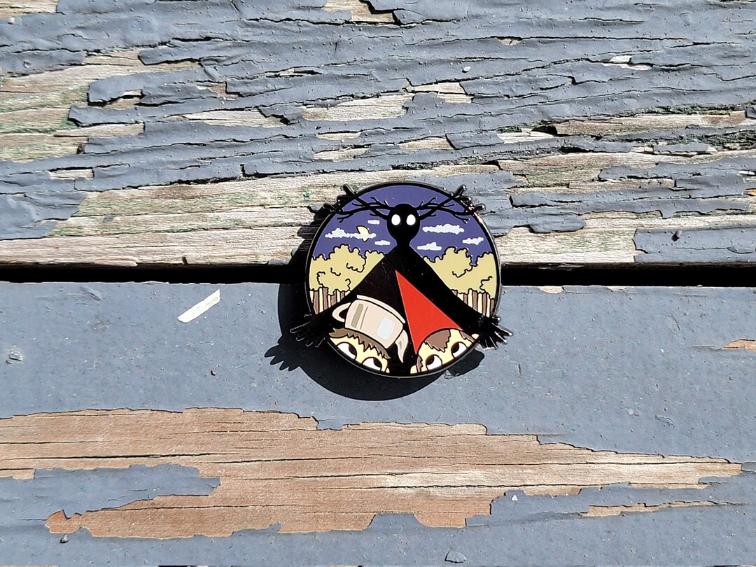 SECONDS - the Beast Approaches, Hard Enamel Pin, Black Nickel - Etsy