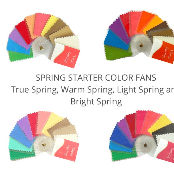 True Spring Color Palette - Etsy