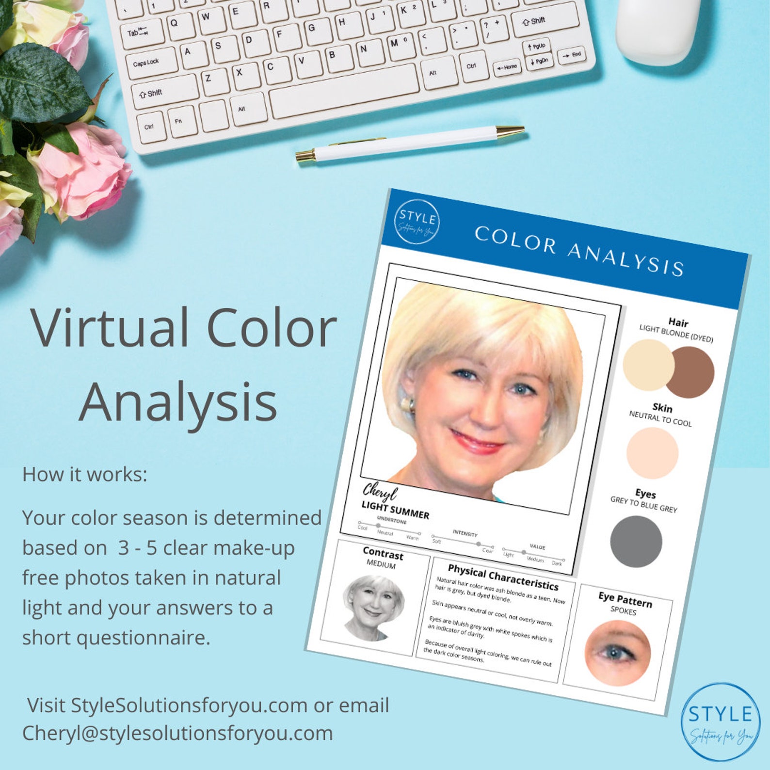 DIY Color Analysis Guide to Find Your Color Season or Schedule - Etsy