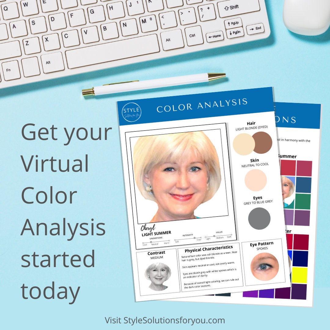 DIY Color Analysis Guide to Find Your Color Season or Schedule - Etsy