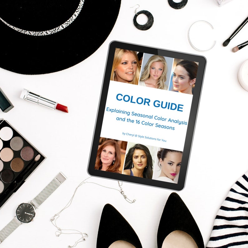 DIY Color Analysis Guide to Find Your Color Season or Schedule - Etsy