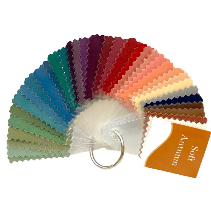 Soft Autumn Colour Card - Etsy