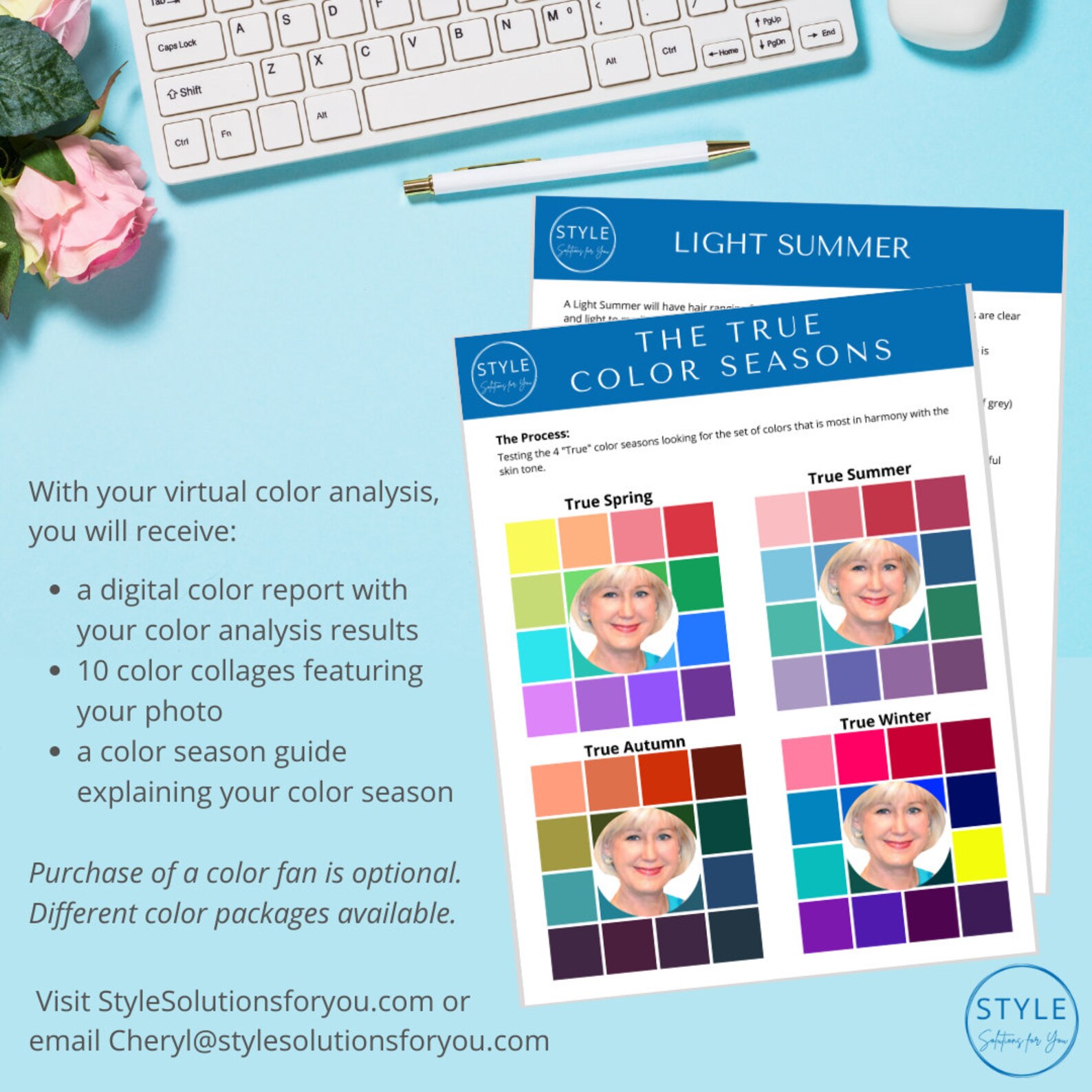DIY Color Analysis Guide to Find Your Color Season or Schedule - Etsy