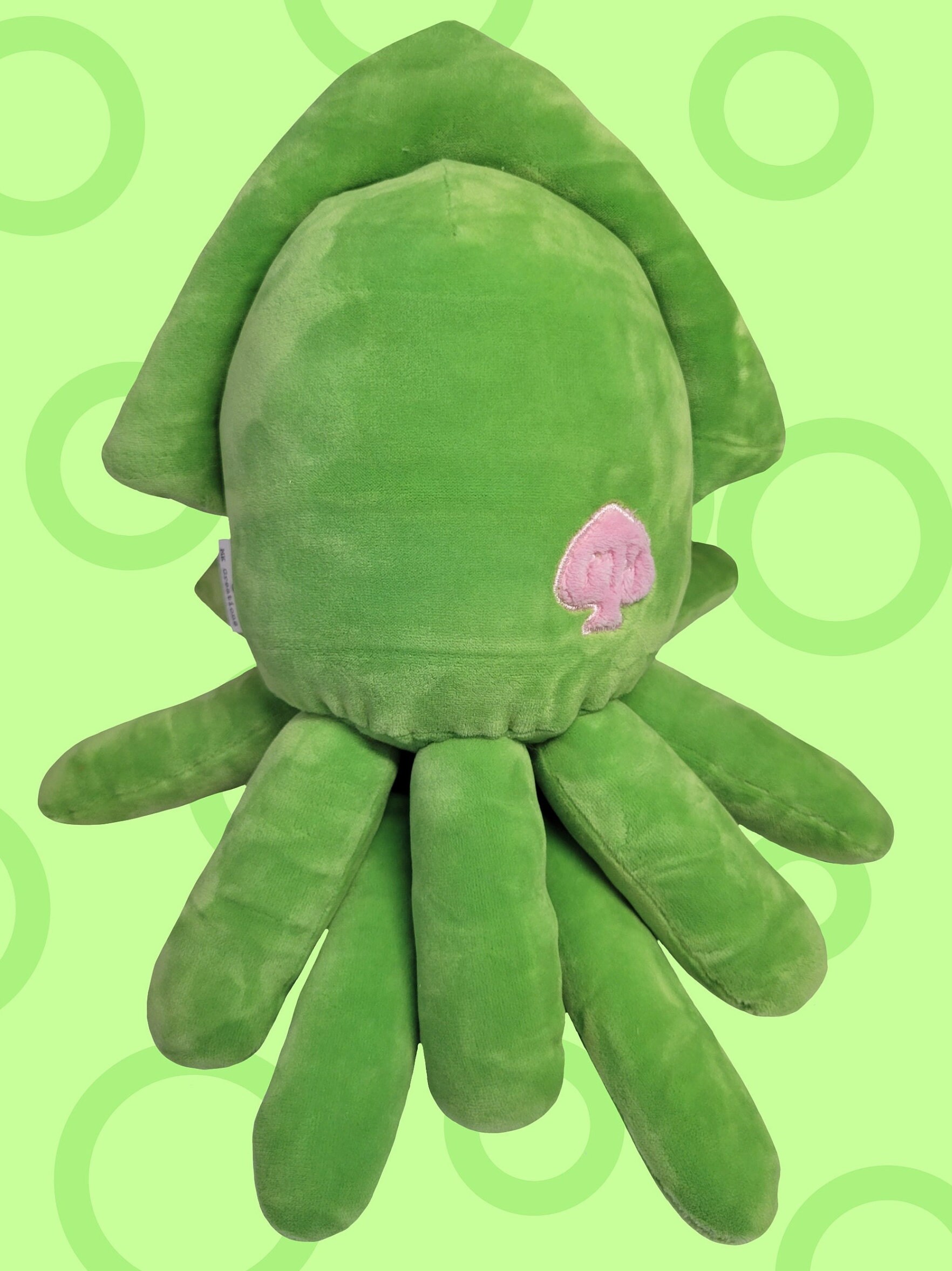 Lime Squid Squish Plush - Etsy