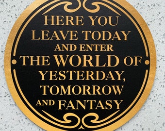 Magic Kingdom Sign | Etsy