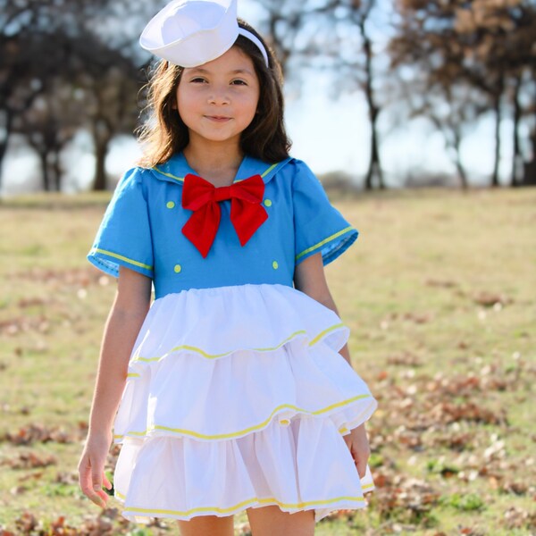Girls Sailor Dress - Etsy