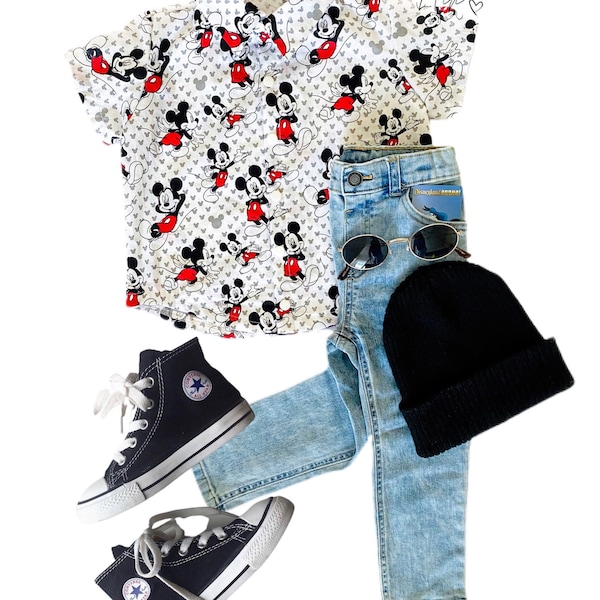 Mickey Mouse Clothes - Etsy