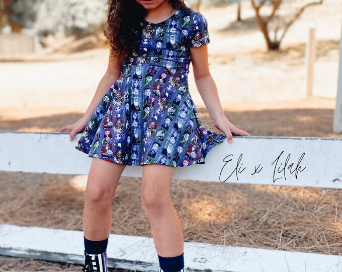 Girl’s “timm Portraits” Twirl Dress - Etsy