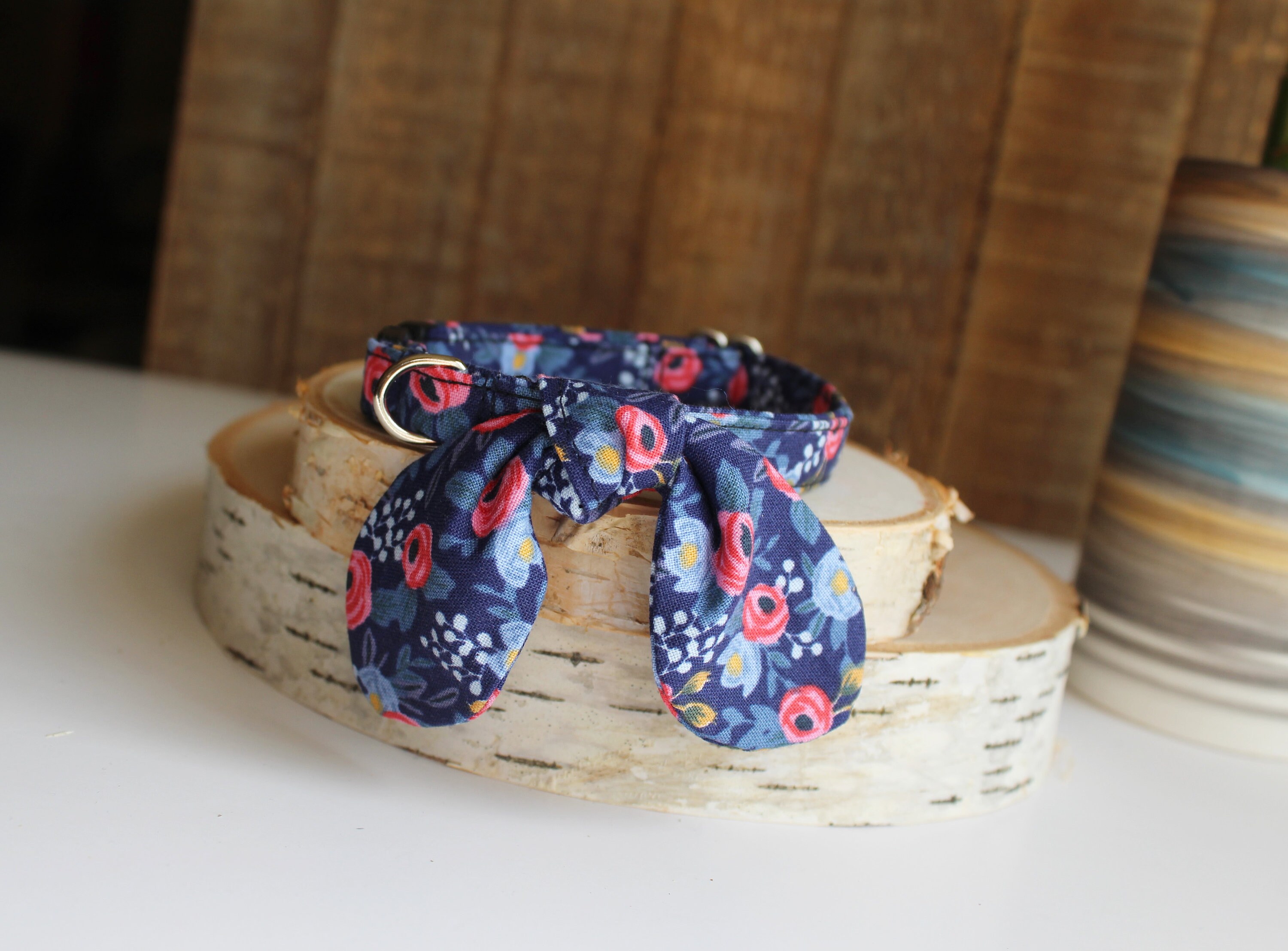 Cat Collar Cat Collar with Bunny Ear Bowtie Breakaway Cat | Etsy