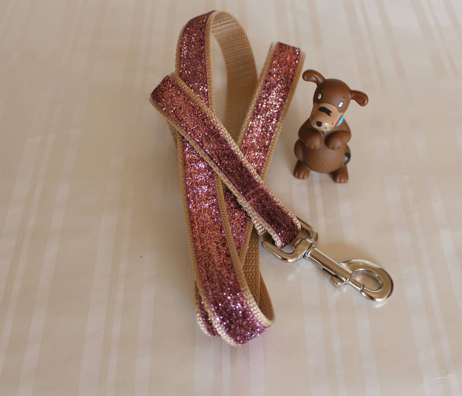 Dog Leash Pink Glitter Leash 1 Dog Leash Dog Lead | Etsy