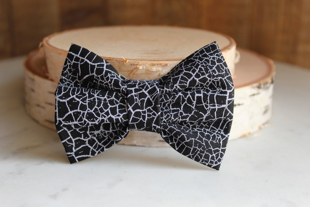 Dog Bow Tie, Black Dog Bow Tie, Cute Dog Bow Tie, Black Cat Bow Tie ...
