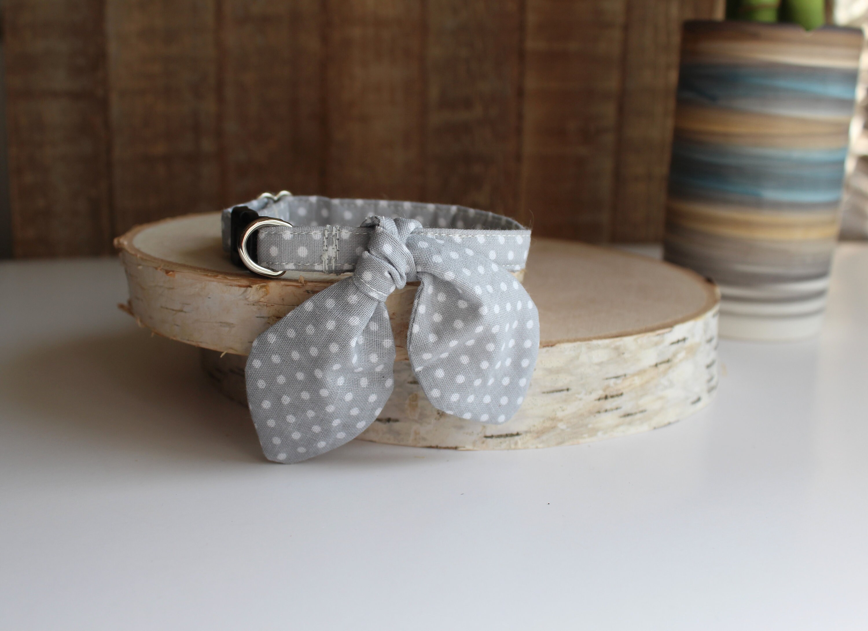 Cat Collar, Cat Collar With Bunny Ear Bowtie, Breakaway Cat Collar ...