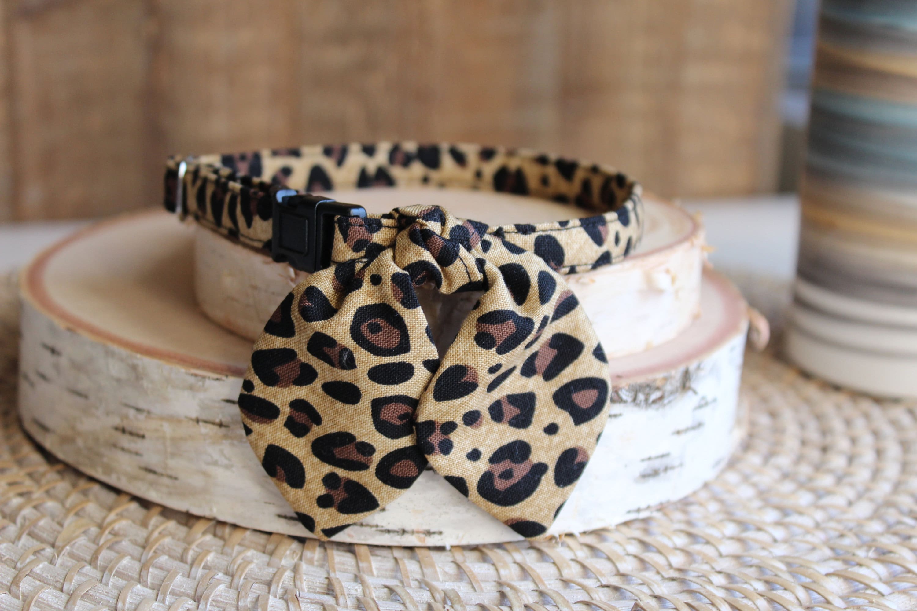 Cat Collar, Cat Collar With Bunny Ear Bowtie, Breakaway Cat Collar ...