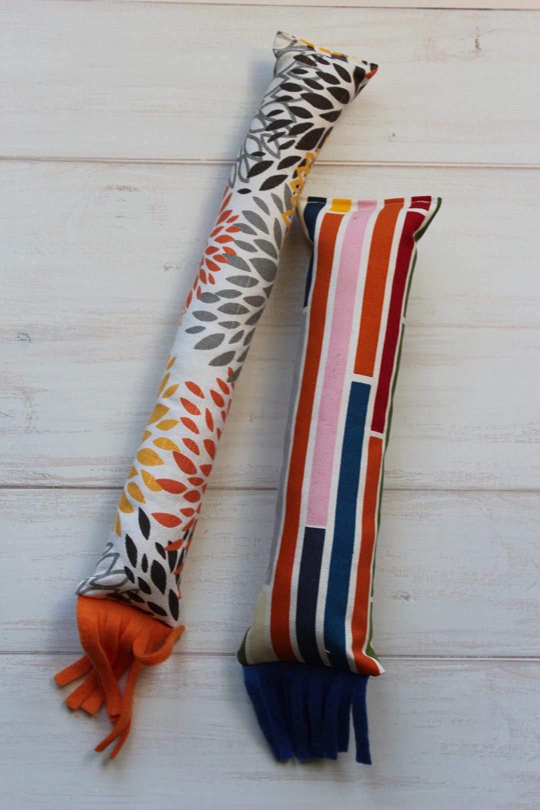 Organic Catnip Cat Toys, Red Stripe Catnip Toy, Orange Splash Kicker, Organic Catnip, Kitten ...