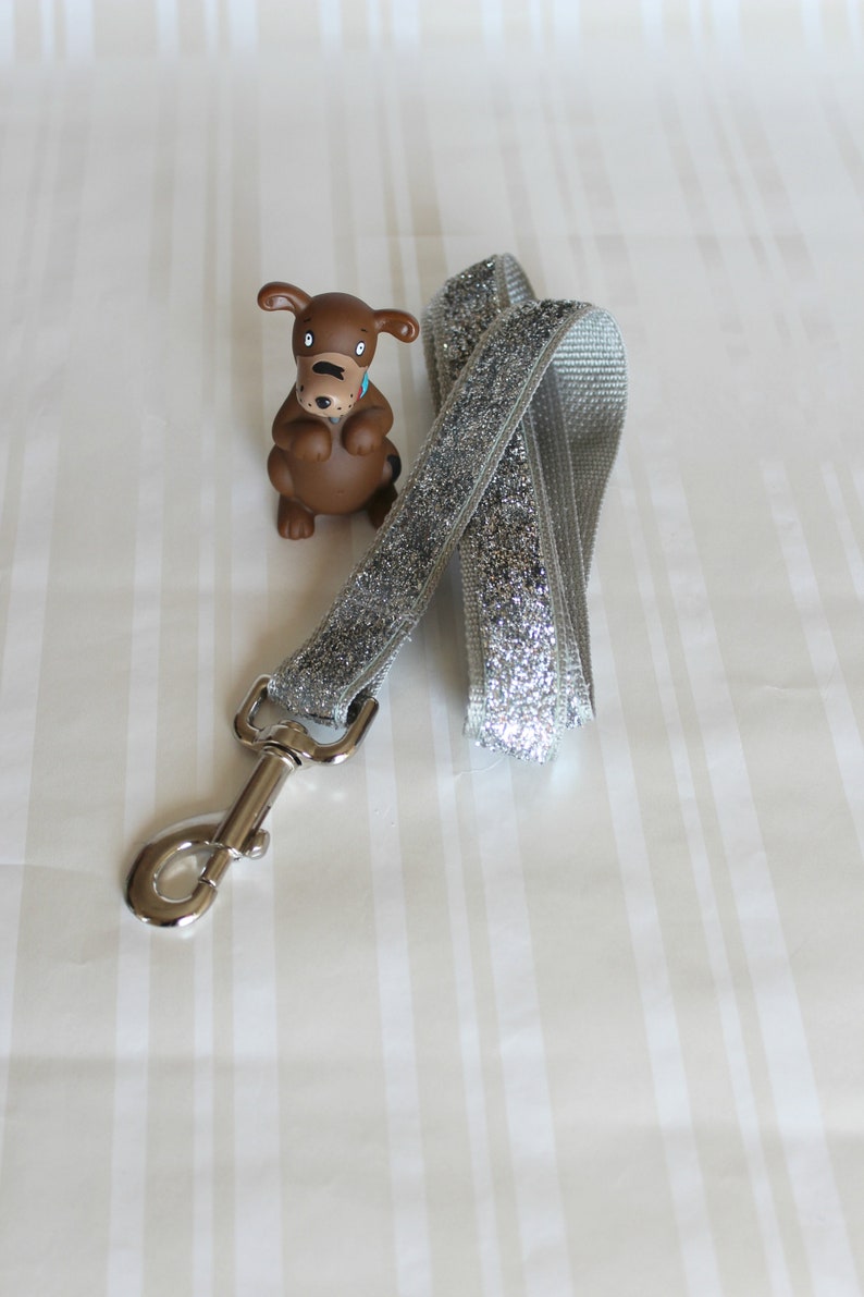 Dog Leash Silver Leash 1 Dog Leash Dog Lead Pet - Etsy