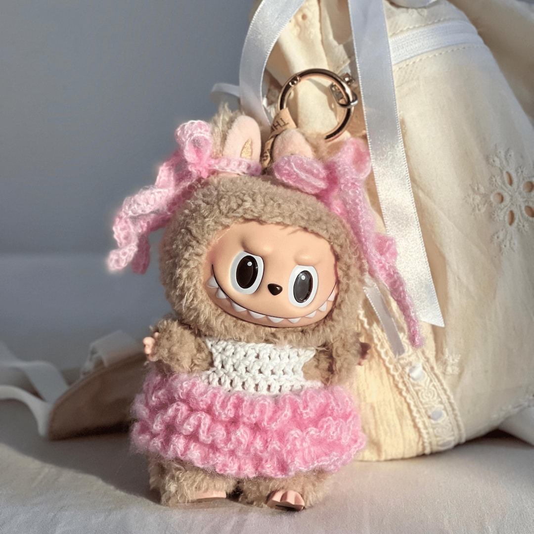Labubu Macaron Clothes | Handmade Outfits for Labubu Figures ...