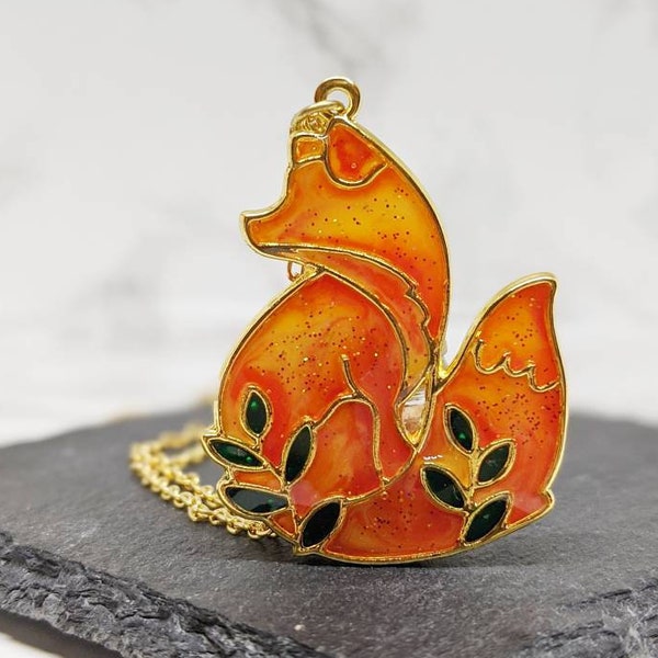 Magical Fox Necklace - Etsy