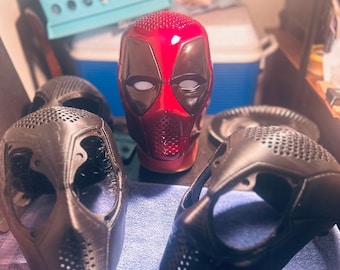 Deadpool Mask - Magnetic Faceshell - 3D Printed - Etsy