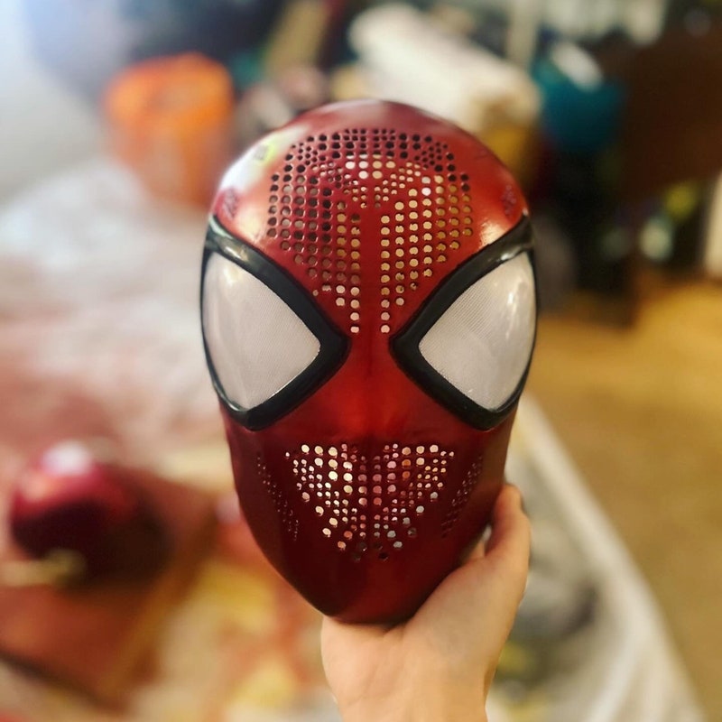 Spiderman Face Shell - Etsy
