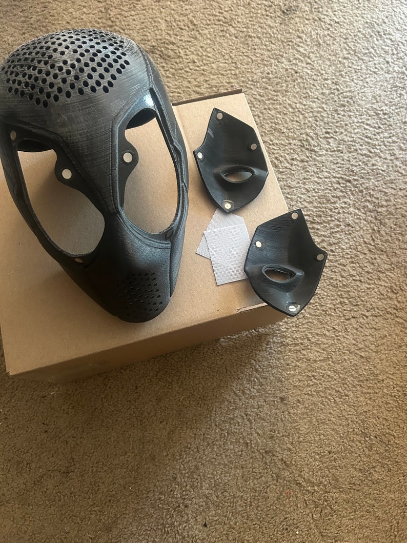 Deadpool Faceshell Made to Order - Etsy