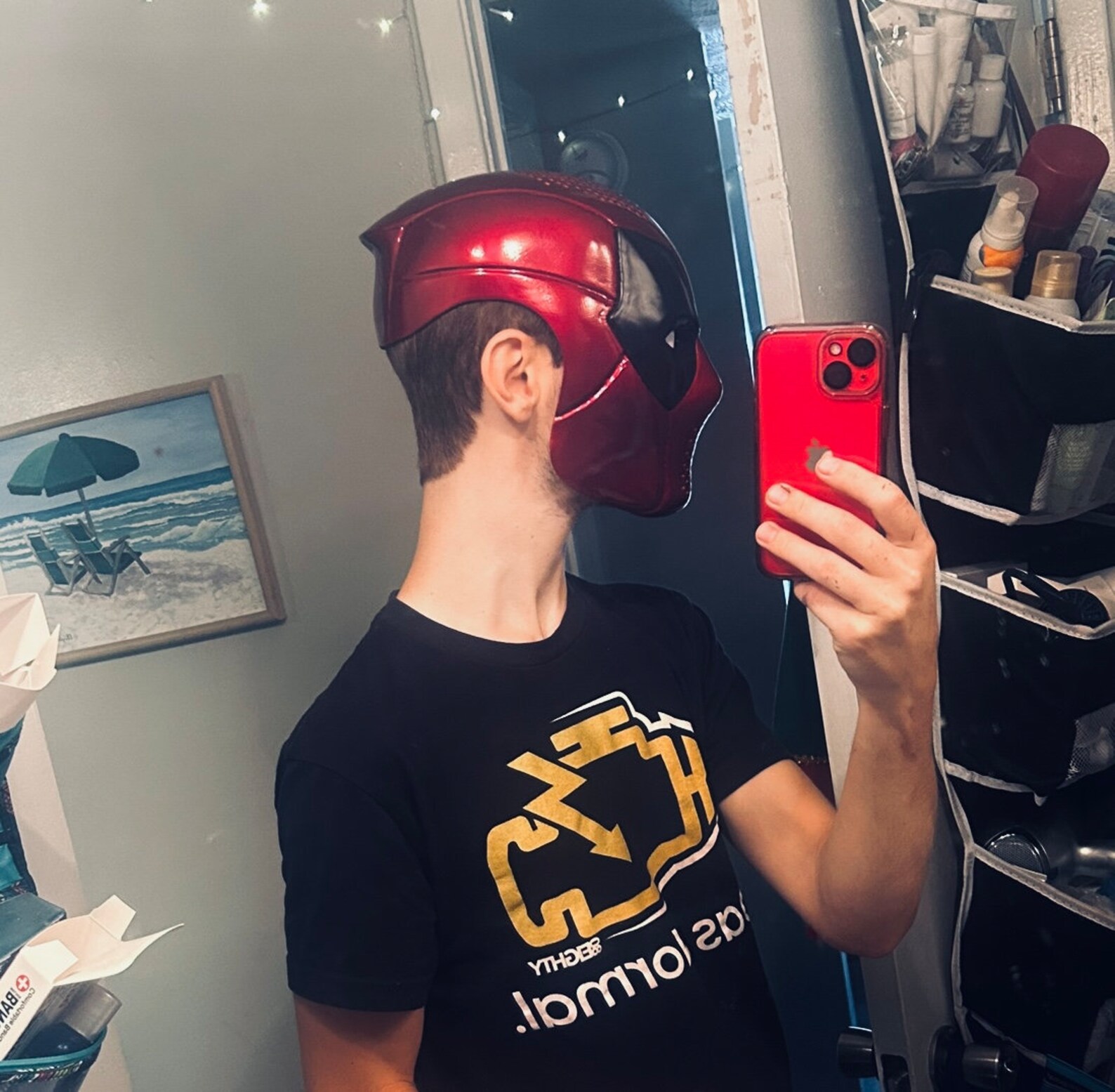 Deadpool Faceshell Made to Order - Etsy