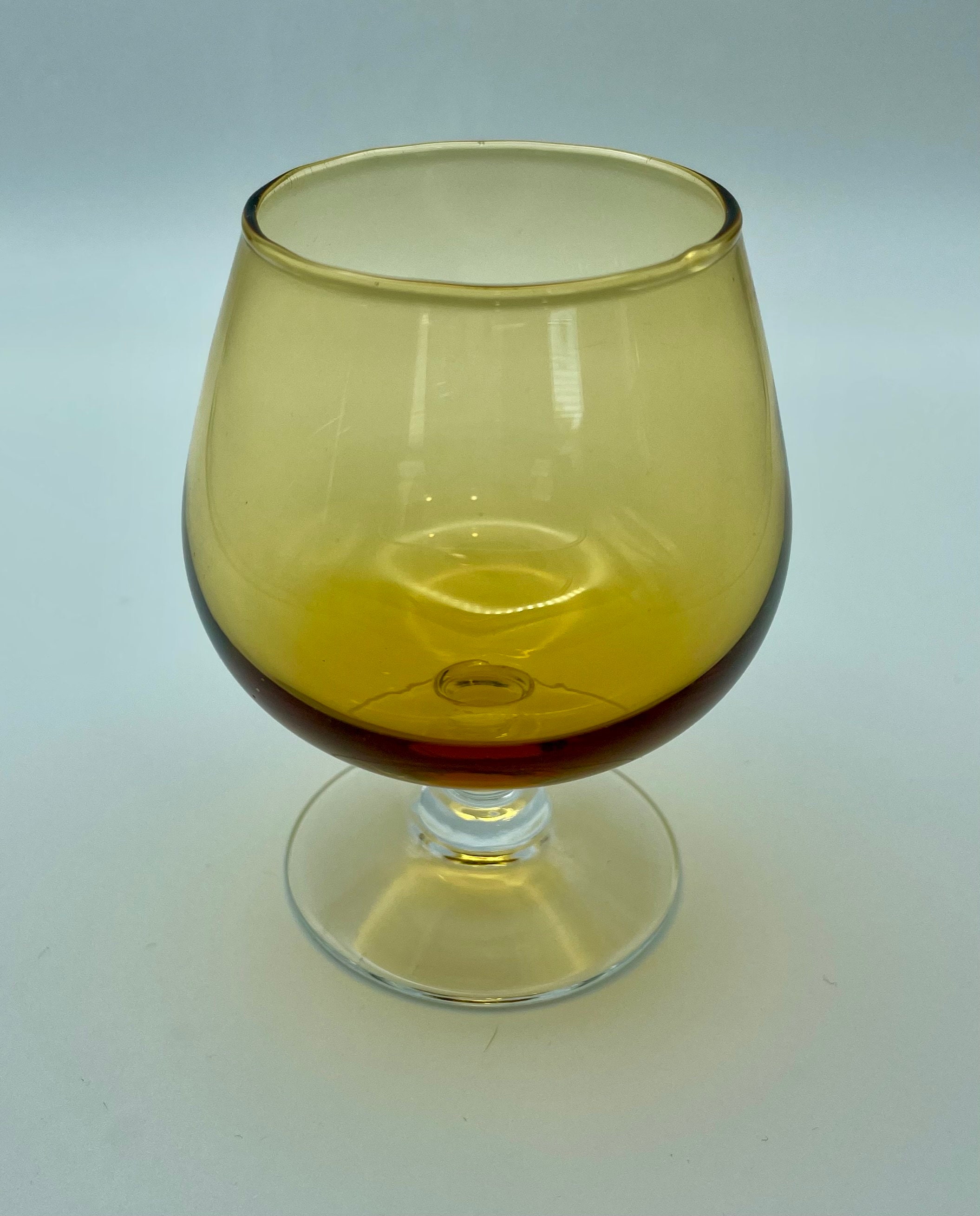 Midcentury Brandy/ Cognac Snifter Liquor/dram/shot Glass Set - Etsy