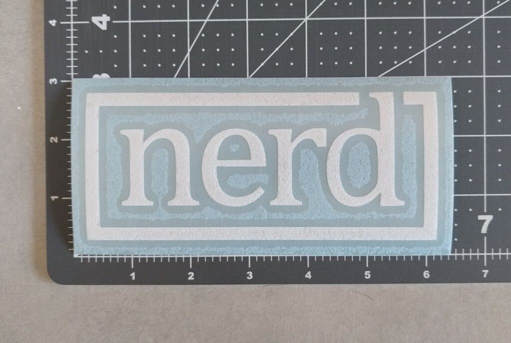 Nerd Decal | Etsy
