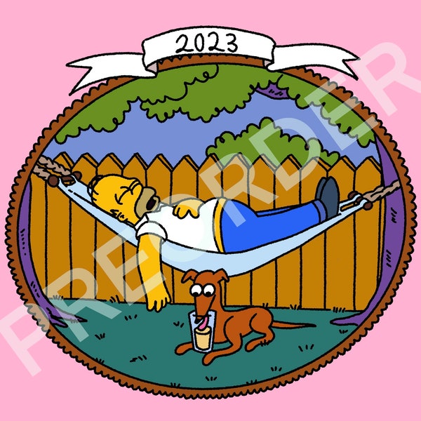 Simpsons Tattoo Flash - Etsy