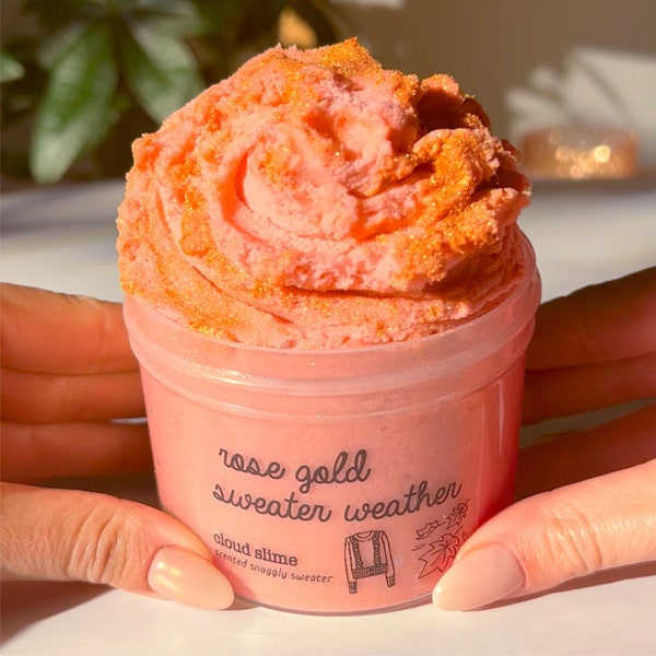 Rose Gold Slime - Etsy