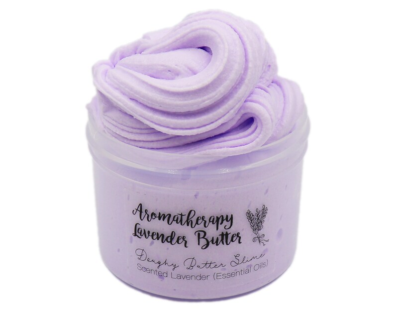 Butter Slime Aromatherapy Lavender Slime Purple Relaxing | Etsy