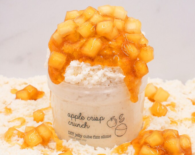Apple Crisp Crunch DIY Slime Fall Slime Crunchy Slime - Etsy