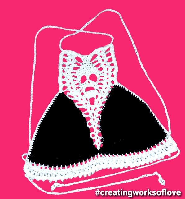 Crochet Skull Halter Top Pattern - Etsy