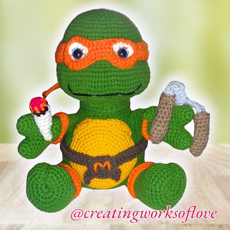Tmnt Crochet - Etsy