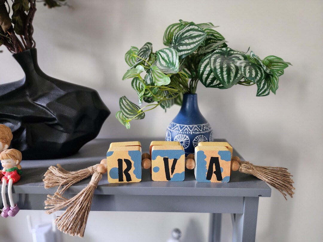 RVA Wooden Sign/ Hand Painted Table Top Decor/ - Etsy